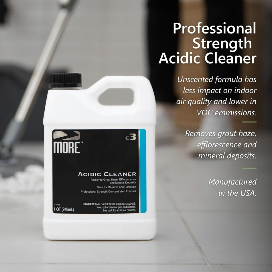 Acidic Cleaner – Remove Grout Haze & Mineral Deposits from Tile & Stone ...