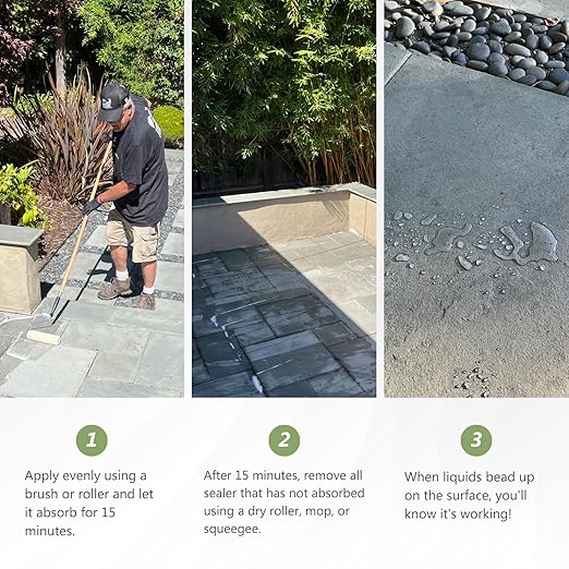 Paver Sealer – Weather-Resistant Protection for Outdoor Stone & Pavers ...