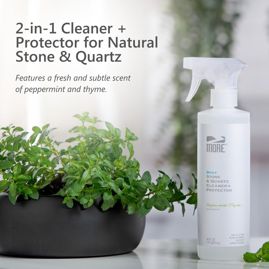 MORE® Natural Stone Cleaners - Safe for Marble, Ceramic, Porcelain ...