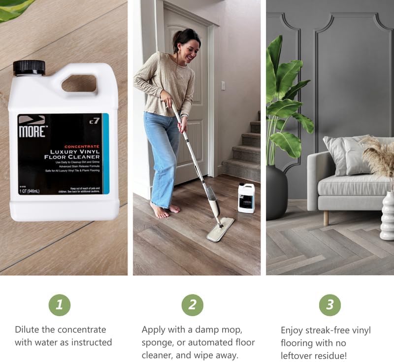 MORE® Luxury Vinyl Floor Cleaner – MORE Surface Care