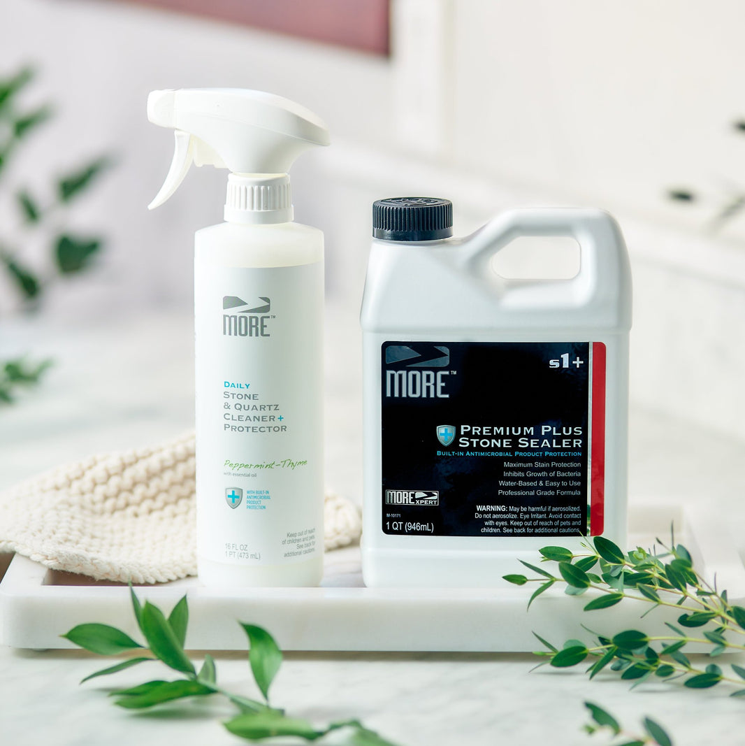 MORE™ Stone Sealers | Grout Sealer, Tile Sealer, Concrete Sealer – MORE Surface Care