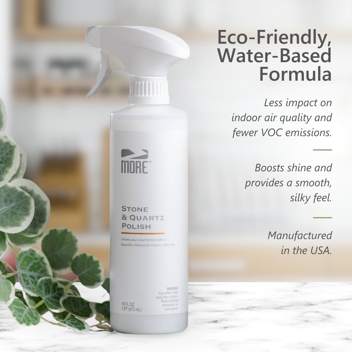 MORE® Stone & Quartz Polish – MORE Surface Care