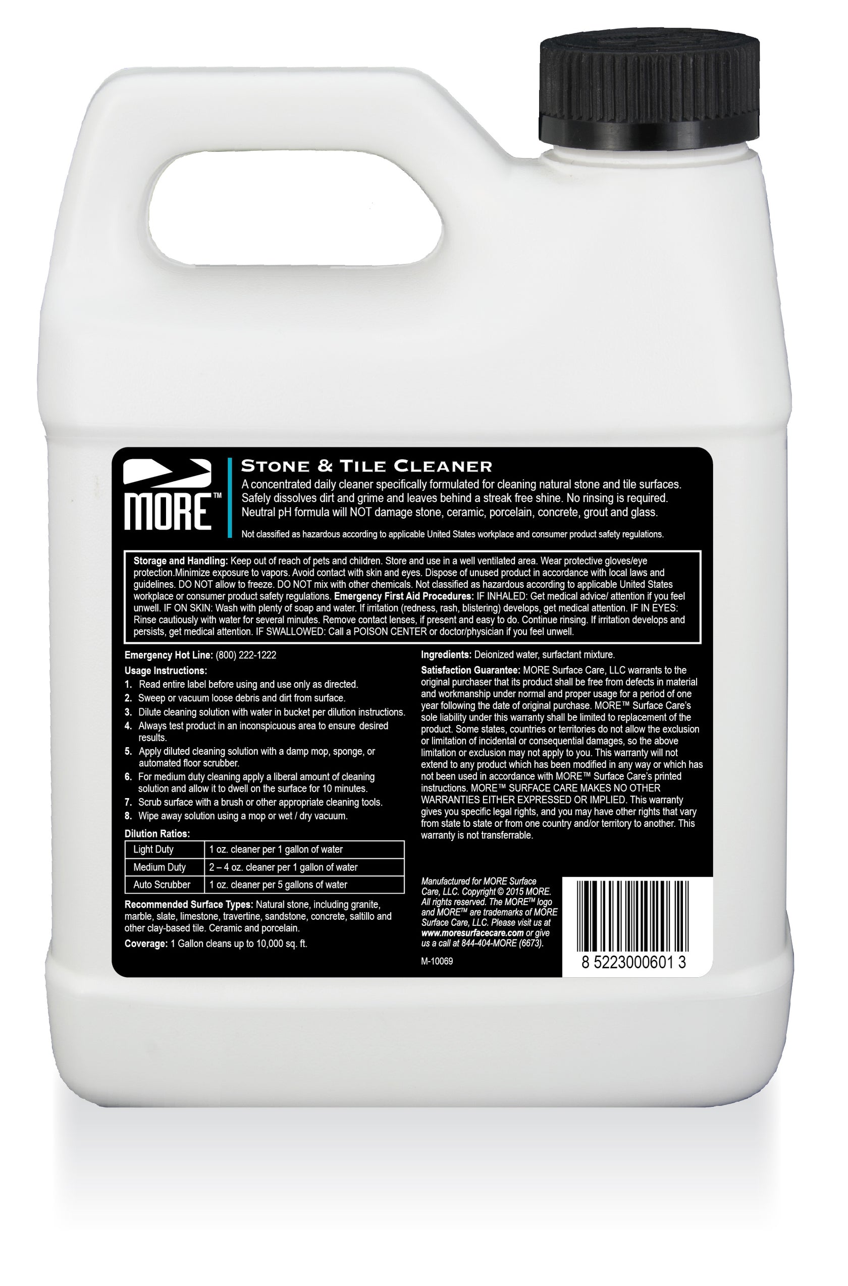 Stone & Tile Cleaner – Safe Daily Cleaner for Natural Stone & Tile ...