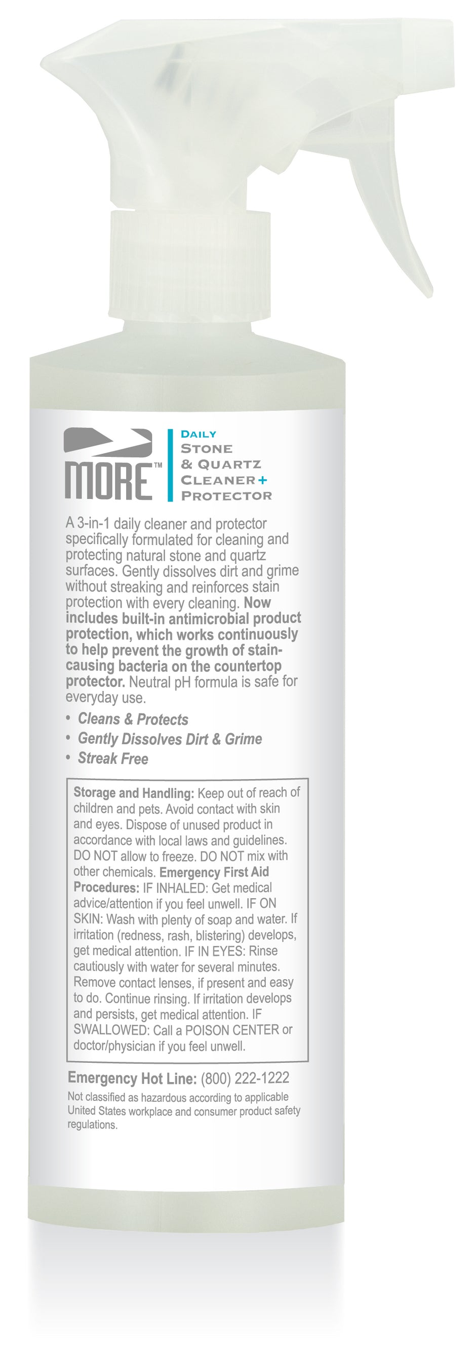 MORE® Natural Stone Cleaners - Safe for Marble, Ceramic, Porcelain ...